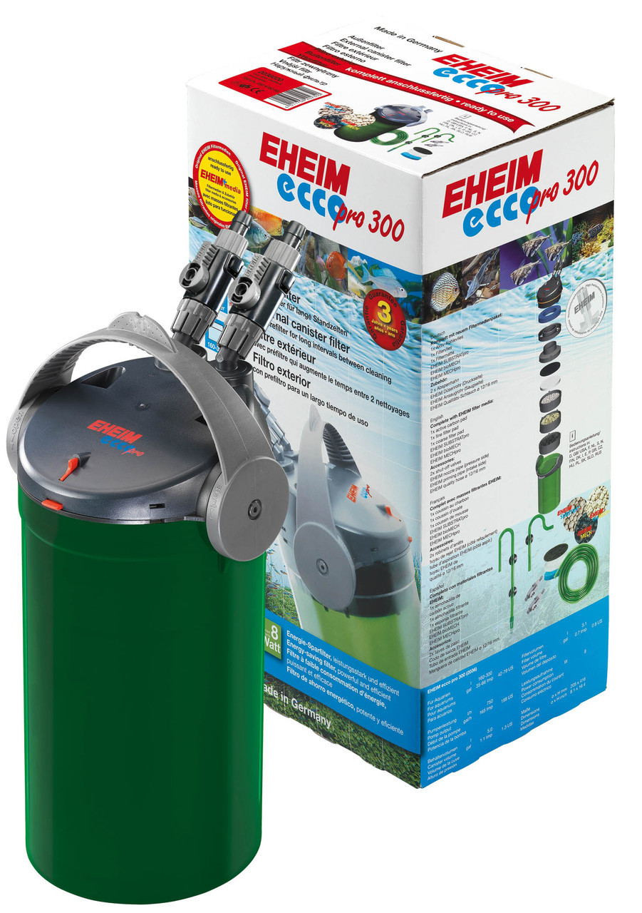 EHEIM Ecco Pro 300 with Filter Media - 160-300L